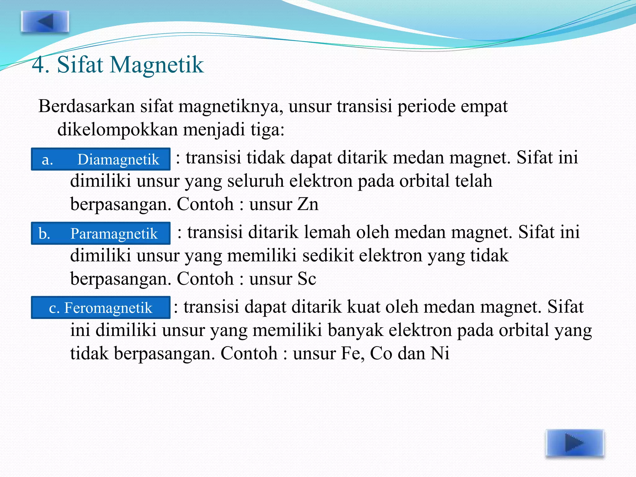 Kimia ppt unsur transisi periode 4 | PPTX