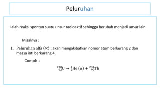 Kimia radioaktif yang buat diprint | PPTX