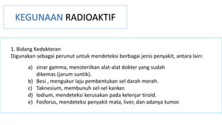 Kimia radioaktif yang buat diprint | PPTX