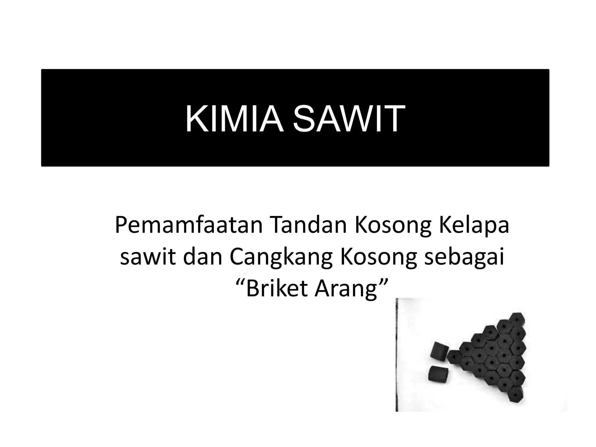 Briket Arang | PPTX