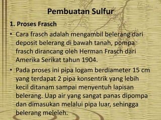 Sulfur | PPTX