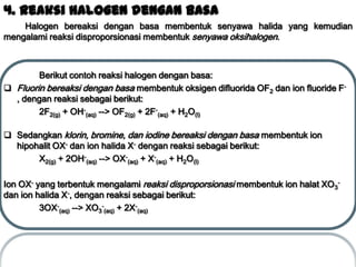 unsur unsur halogen | PPTX