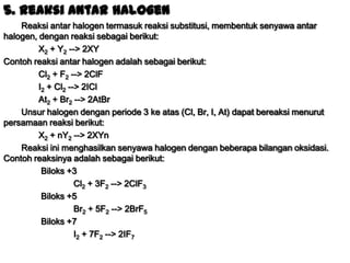 unsur unsur halogen | PPTX