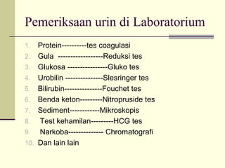 Komposisi Urin | PPT