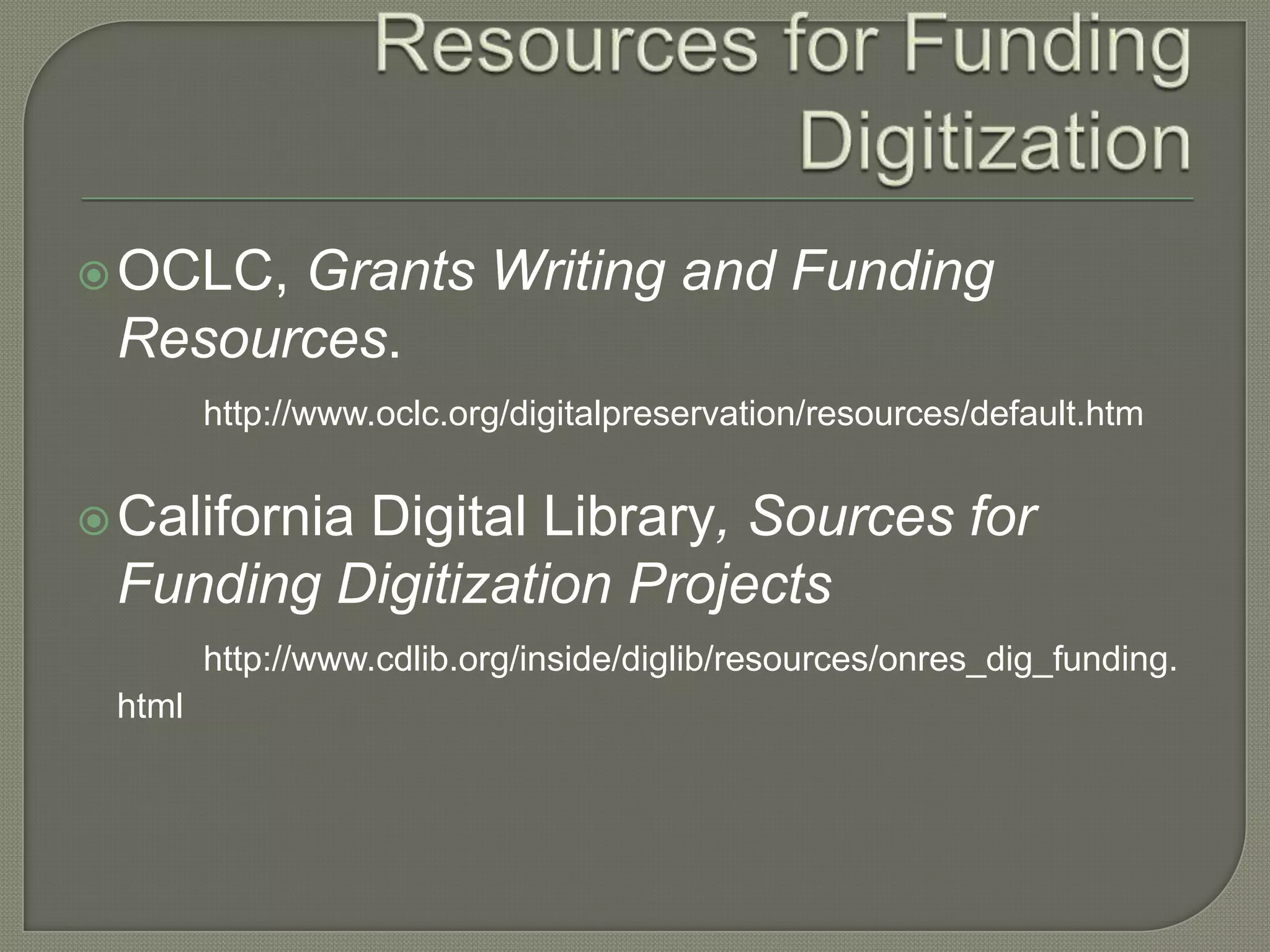Pitts Library Digitization Initiatives | PPT