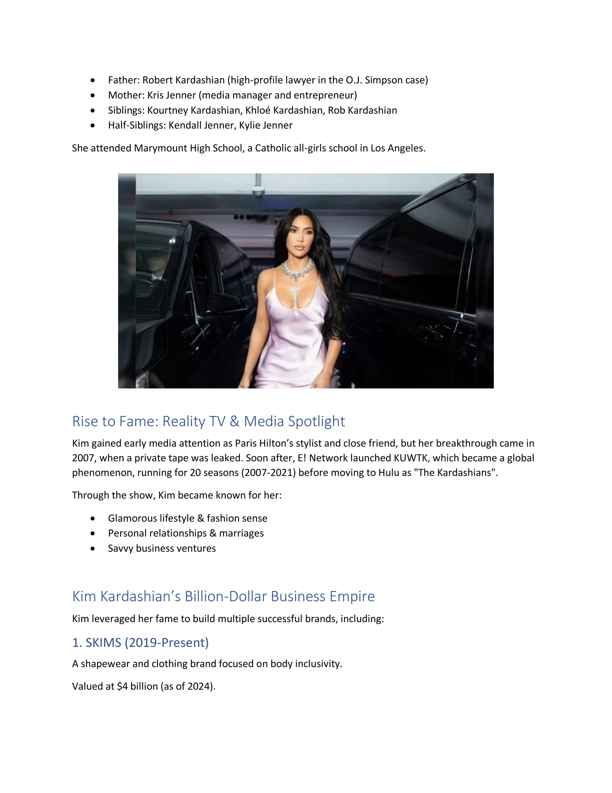 Kim Kardashian Biography The Celeb Post.pdf