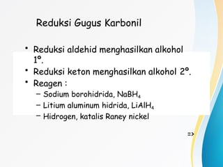 Kimia Organik - Gugus Fungsi Alkohol dan Eter | PPTX