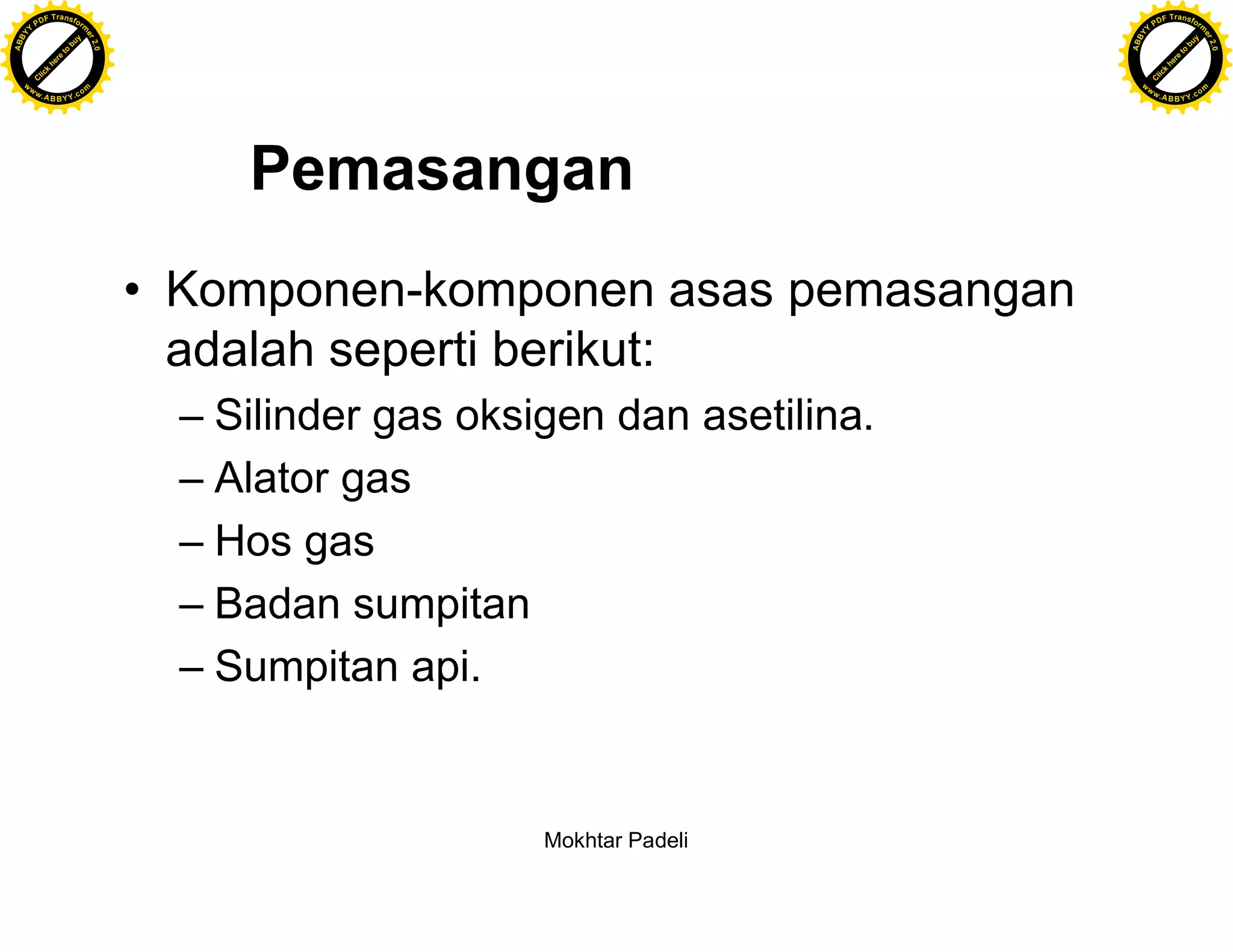 Kimpalan Gas 1 | PDF