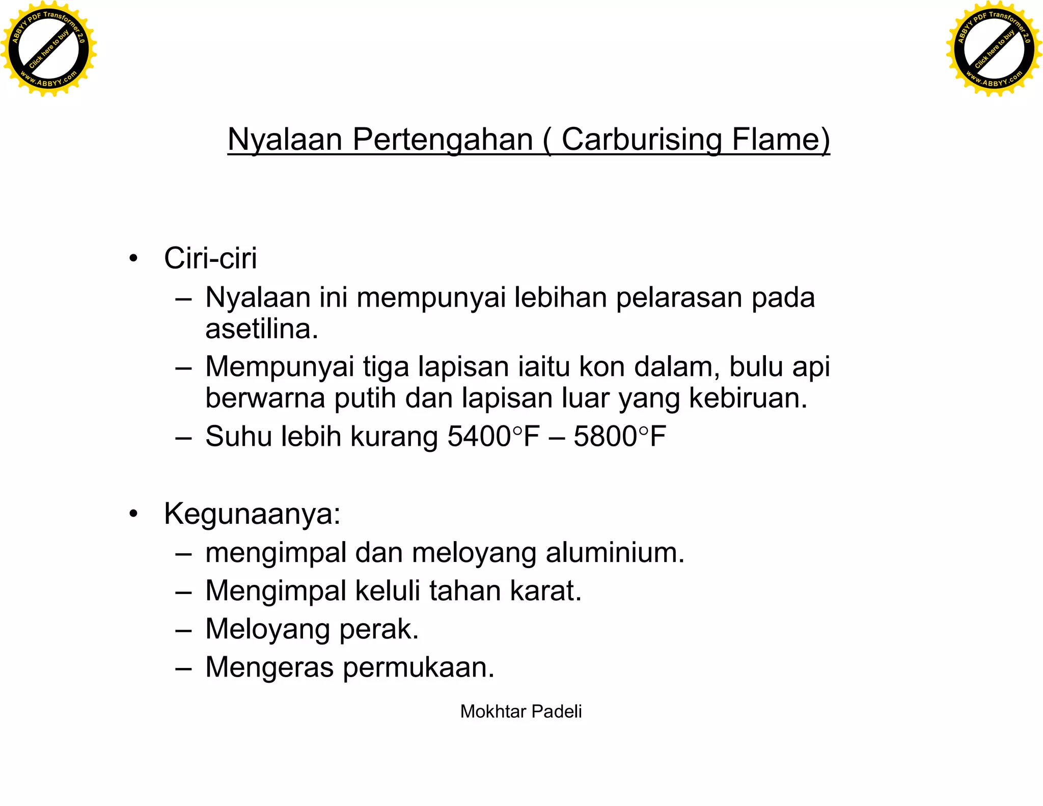 Kimpalan Gas 1 | PDF