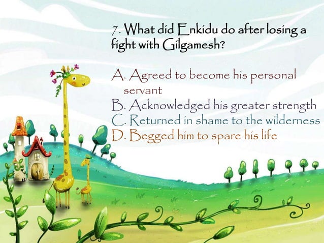 Ancient Mesopotamia and Epic of Gilgamesh