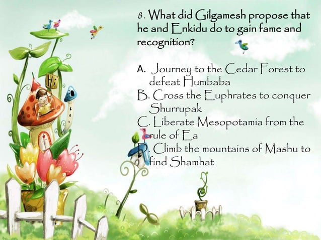 Ancient Mesopotamia and Epic of Gilgamesh