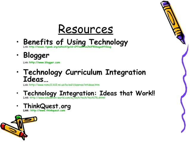 Using Technology in Science Curriculum | PPT