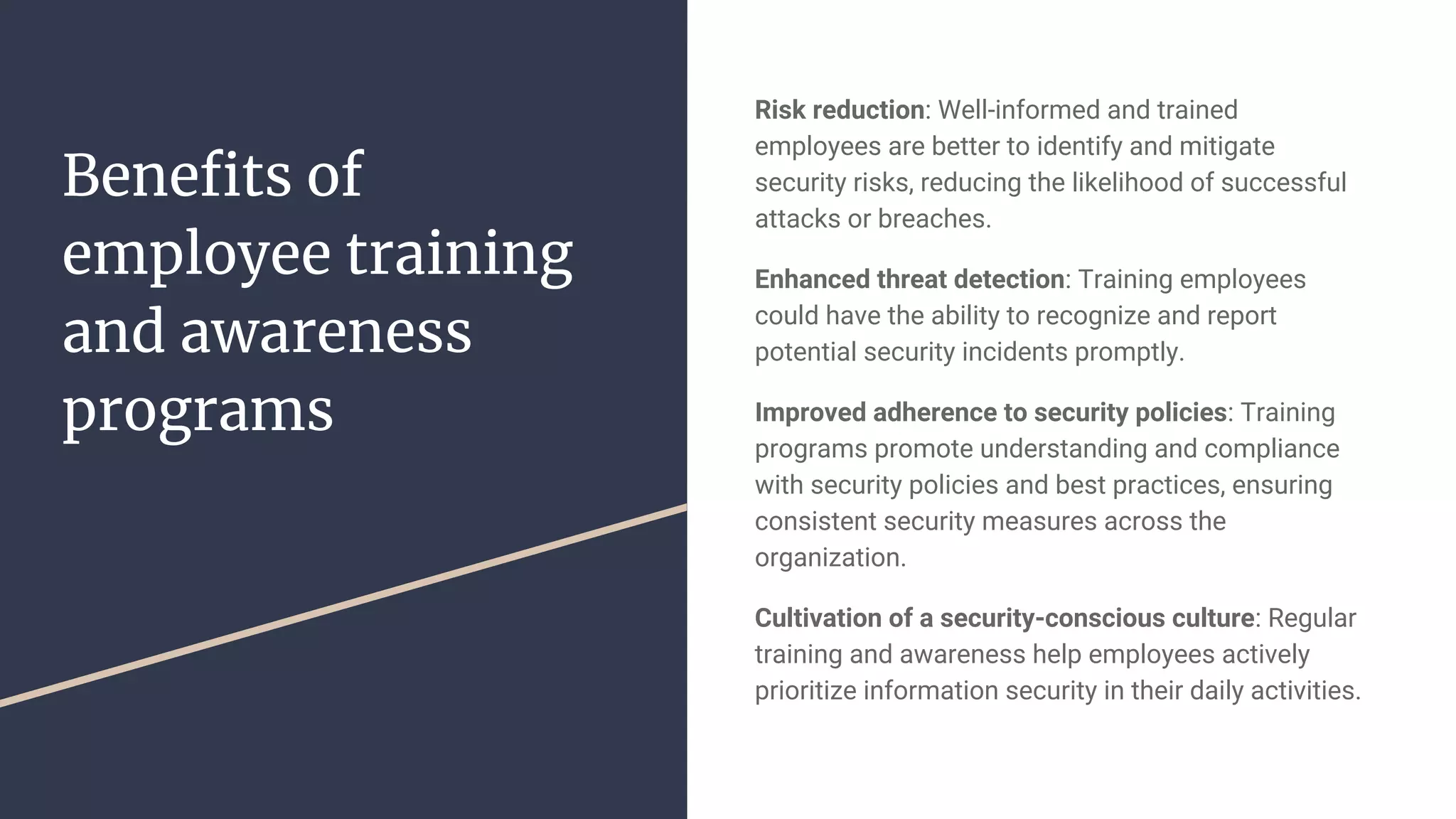 Importance of Information Security and Goals for Preventing Data ...