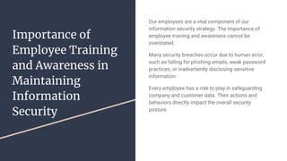 Importance of Information Security and Goals for Preventing Data ...