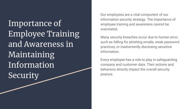 Importance of Information Security and Goals for Preventing Data ...