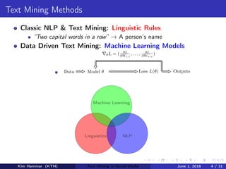 Kim Hammar Msc Thesis Defense - 2018 | PPT