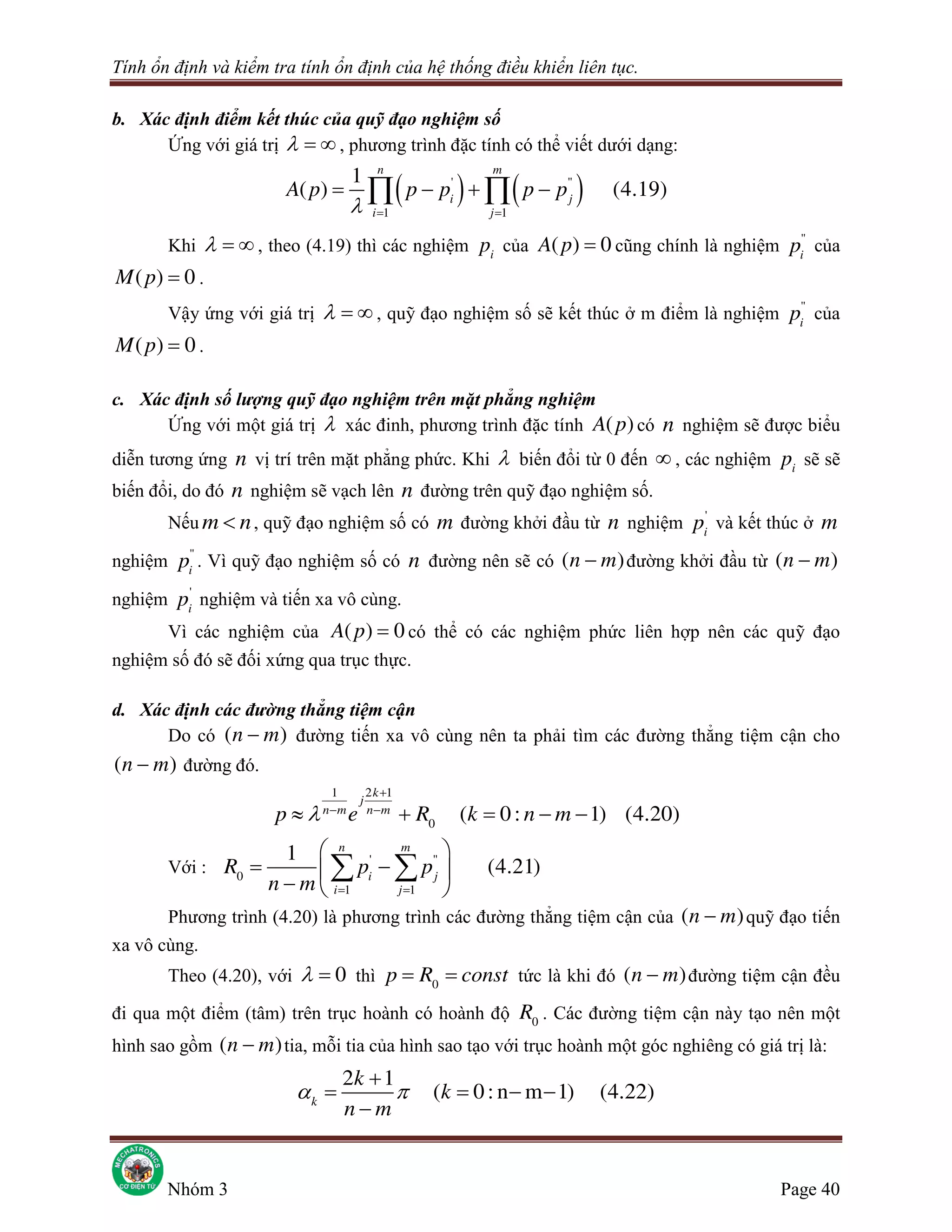 [BTL] Kiểm tra tính ổn định của hệ thống liên tục | PDF