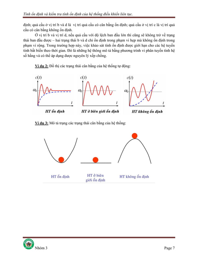 [BTL] Kiểm tra tính ổn định của hệ thống liên tục | PDF