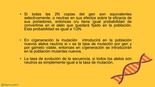 Teoría Neutralista | PPTX