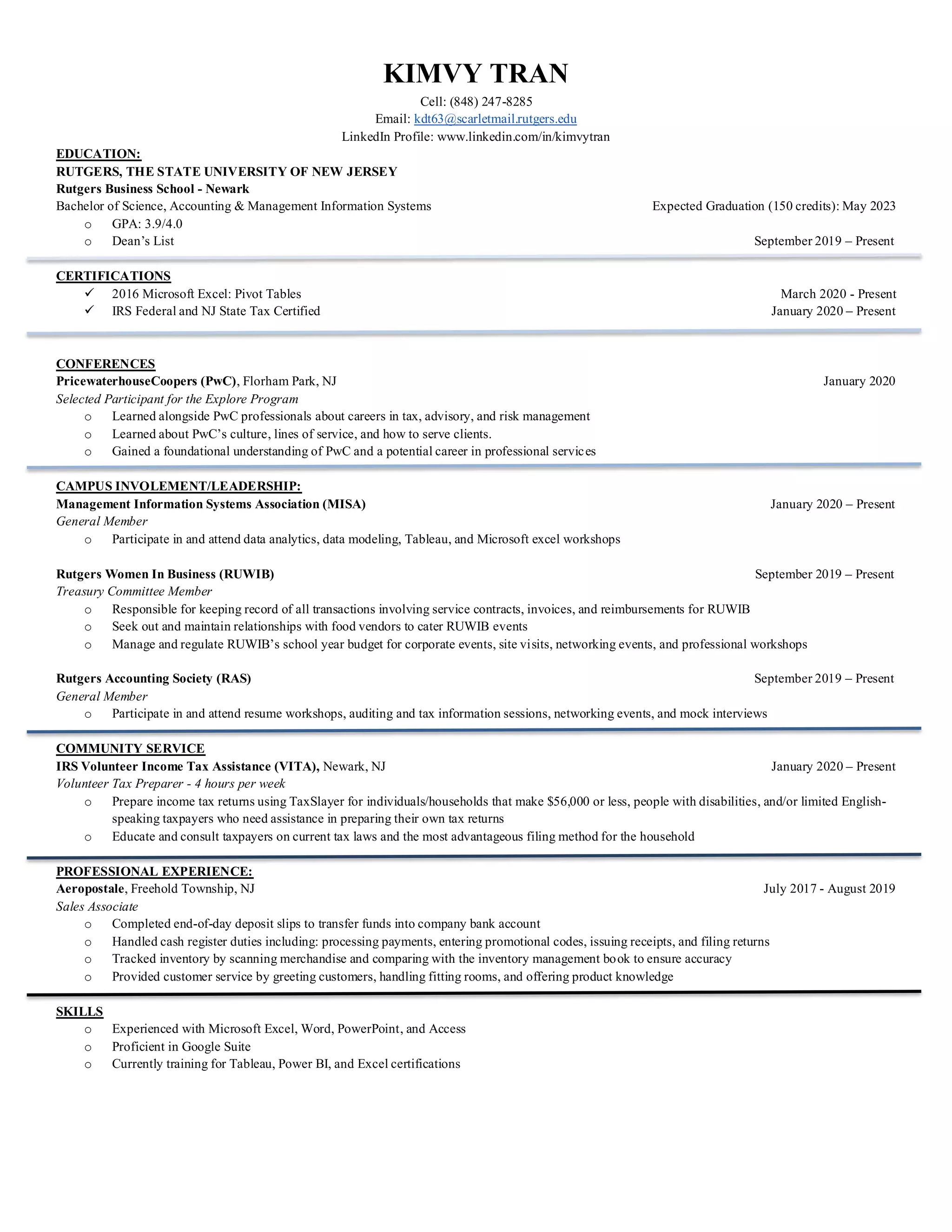 Resume | PDF