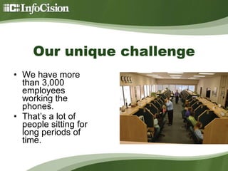 InfoCision's Employee Health and Wellness Program | PPT