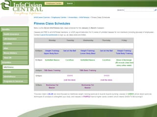 InfoCision's Employee Health and Wellness Program | PPT