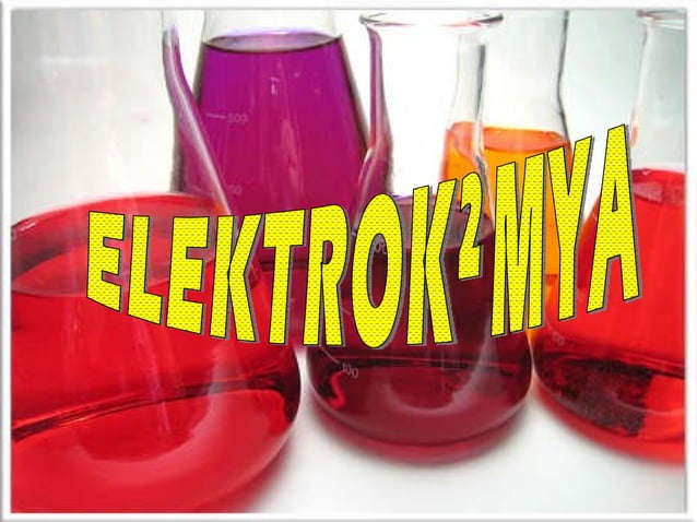 Kimya (elektrokimya) | PPT