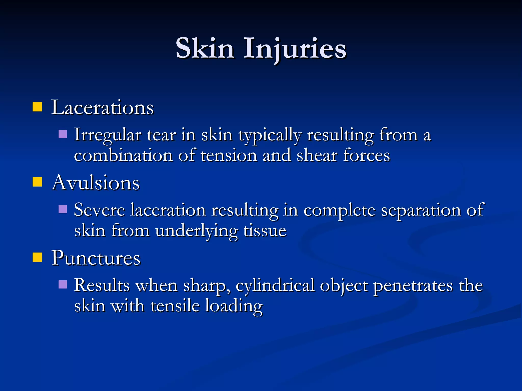 Kin 188 Mechanisms And Types Of Injuries | PPT