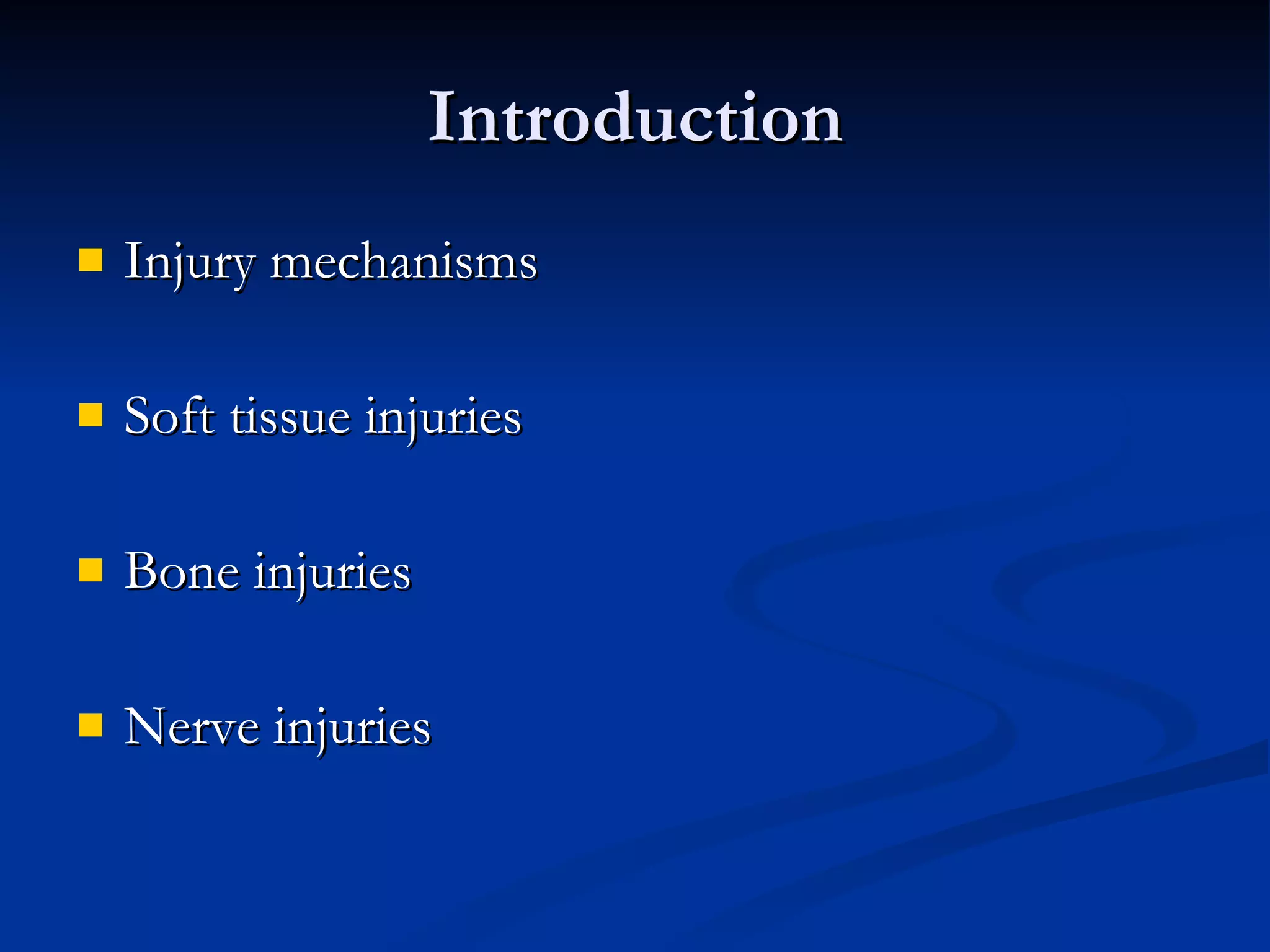 Kin 188 Mechanisms And Types Of Injuries | PPT