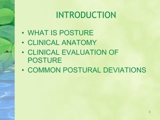 Kin191 A. Ch.3. Assessment Of Posture. Fall 2007 | PPT