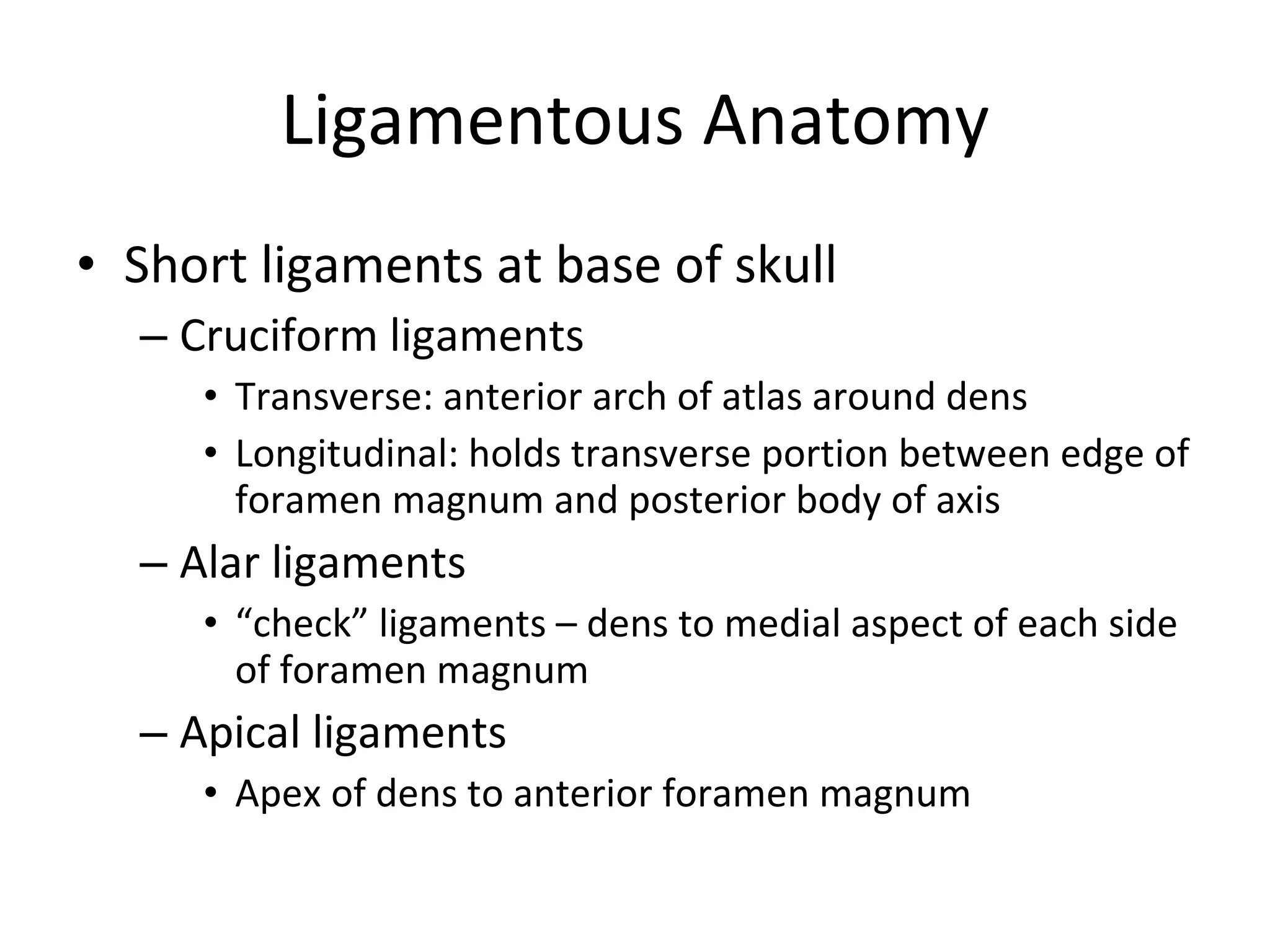 Kin 191 B – Cervical Spine Anatomy, Evaluation And Injuries | PPT