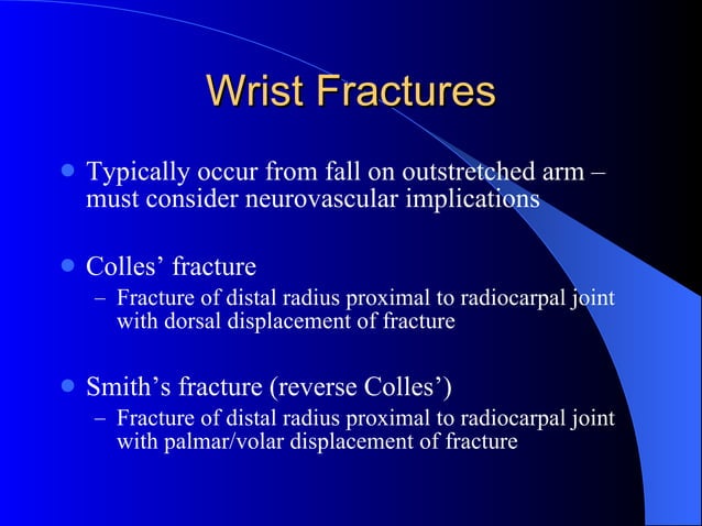 Kin 191 B – Wrist, Hand And Finger Evaluation And Pathologies | PPT ...