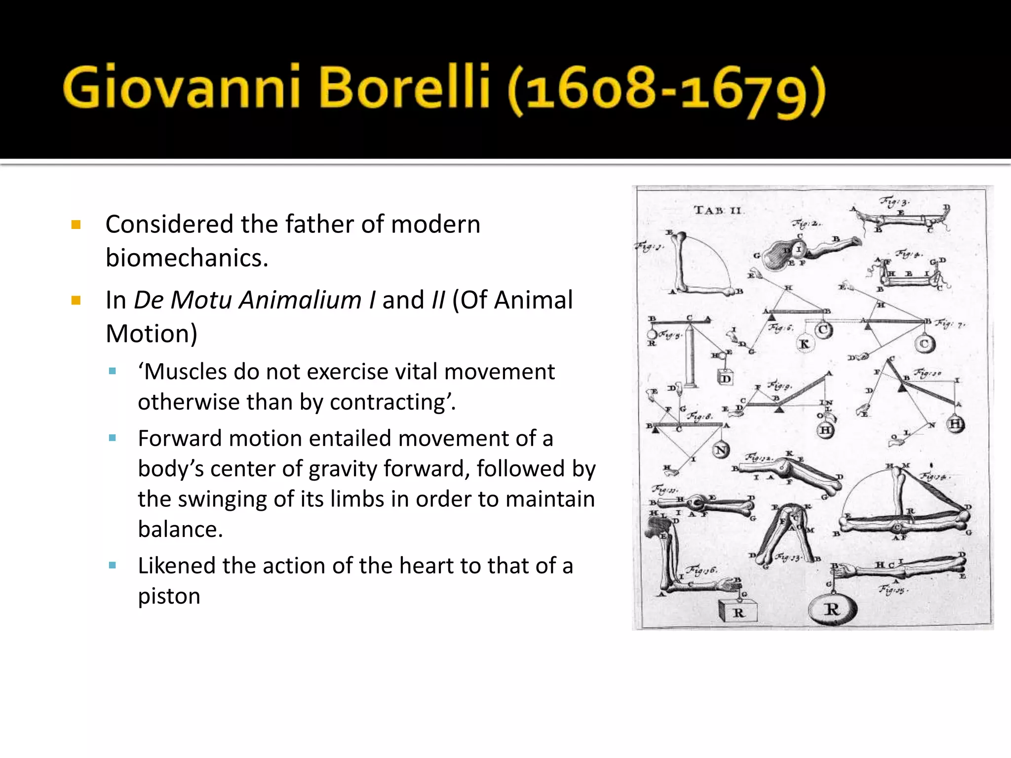 History of Biomechanics | PPTX