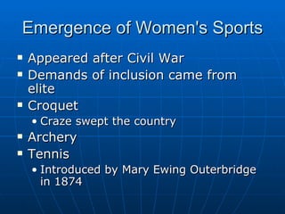 Gender And Sport | PPT