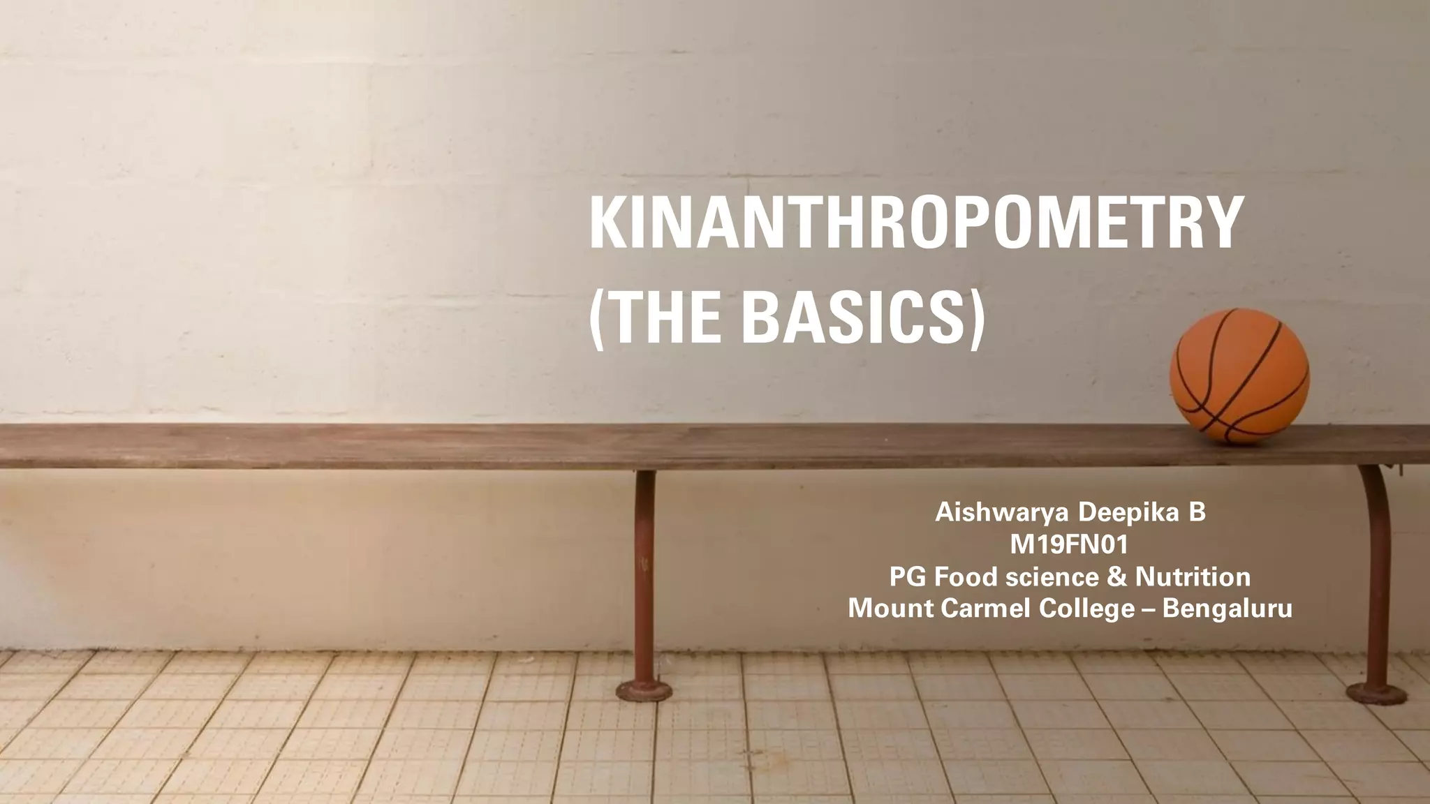 Kinanthropometry | PDF