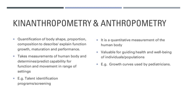 Kinanthropometry | PDF | Bodybuilding | Sports