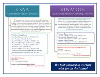 Kina ole and csaa handout final | PPT