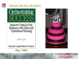 Continuous S&OP - Breaking the Mold - Kinaxis presentation | PDF