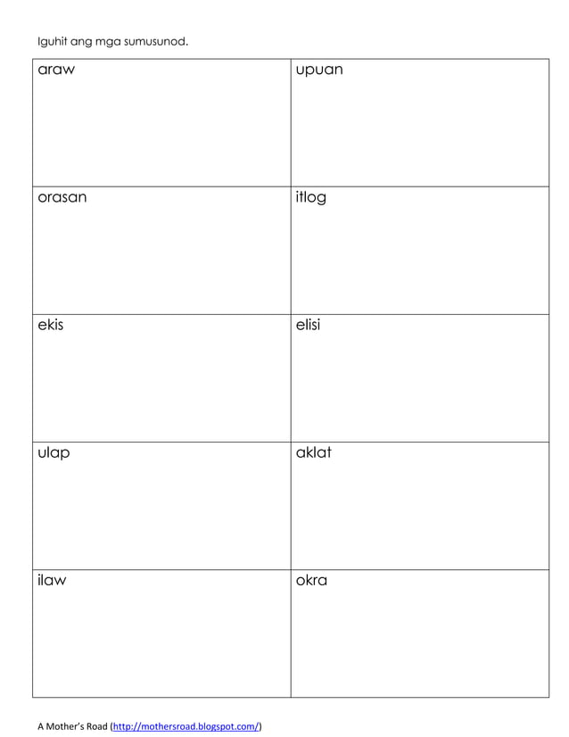 Kinder Test Reviewer (K to 12) August | PDF | Daycare and Pre-School ...