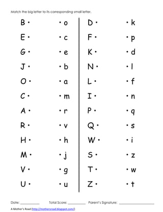 Kinder Test Reviewer (K to 12) September | PDF