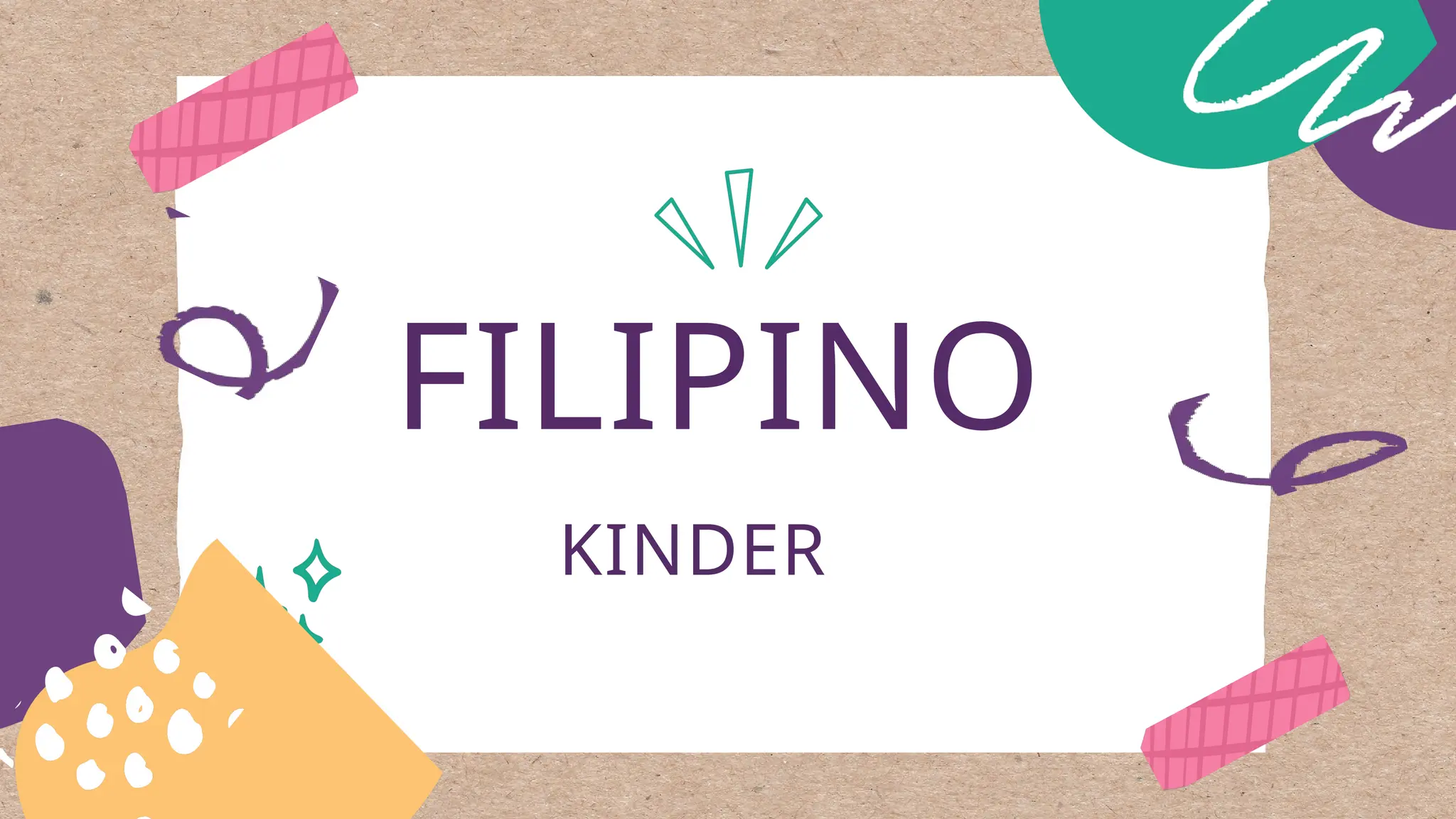 KINDER - FILIPINO PPT.pptxxamine how the map of social networks can be ...