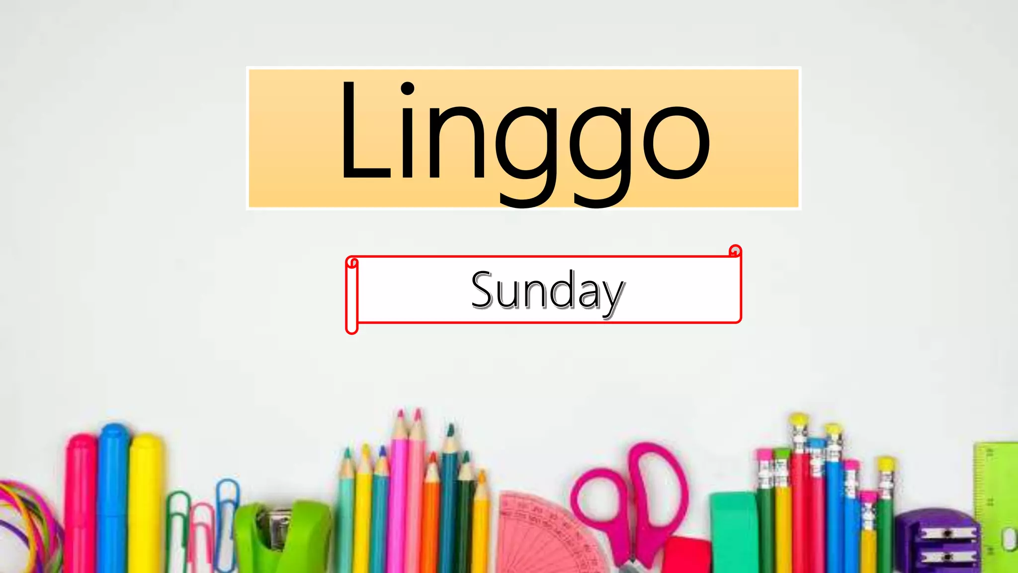 Mga Araw sa Isang Linggo | PPTX