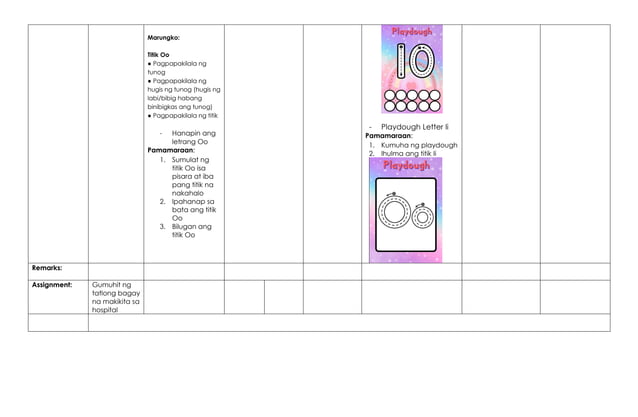 Daily Lesson Log for Kindergarten School Year 2024-2025 | DOC