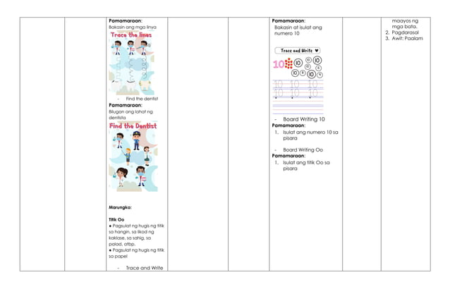 Daily Lesson Log for Kindergarten Day 2 School year 2024-2025 | PPT