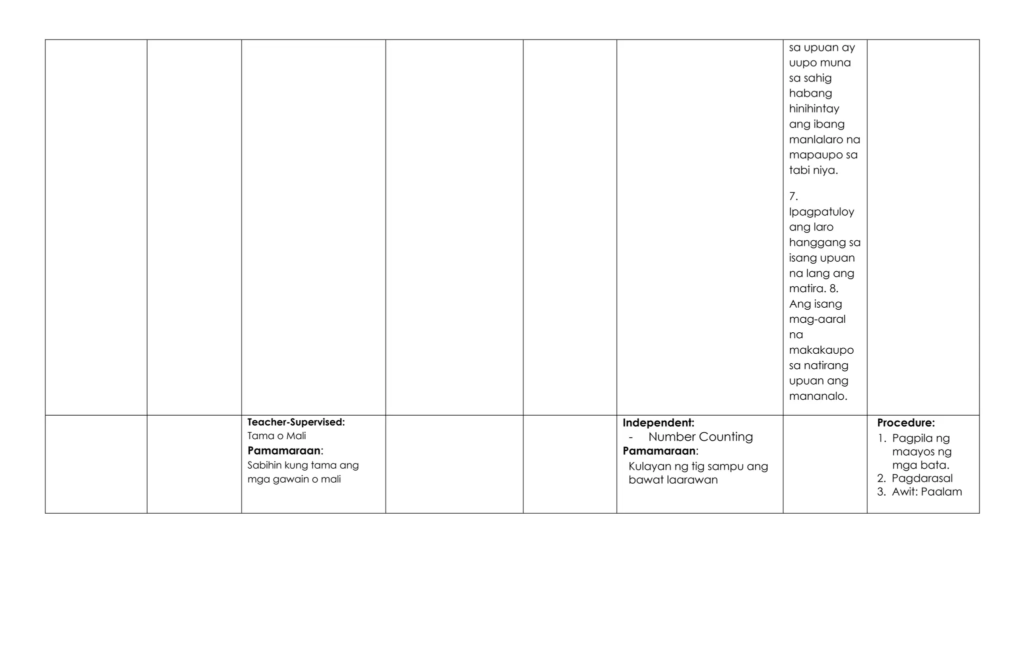 Daily Lesson Log for Kindergarten day 3 SY 2024-2025 | PPT