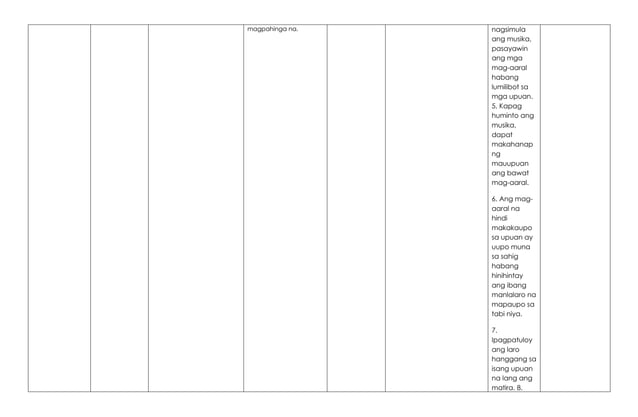 Daily Lesson Log for Kindergarten day 5 SY 2024-2025 | PPT