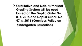 Kinder-orientation- kinder one st. clare | PPTX