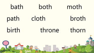 Words with the Soft and Hard /th/ | PPTX