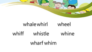 Words with /wh/ Sound | PPTX