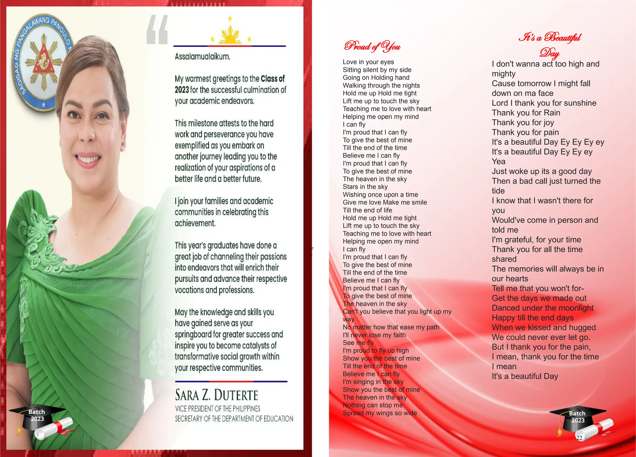 kindergarten graduation programme sample | PPTX